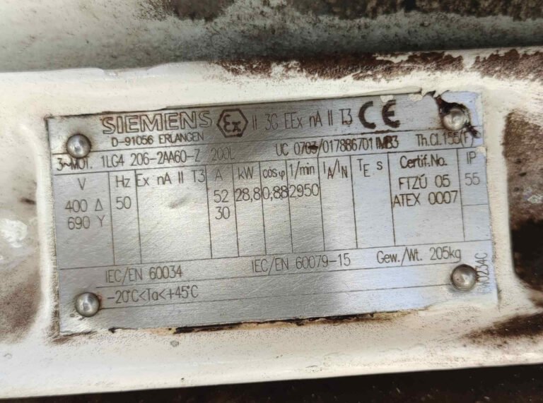 How to Read a Nameplate of a 3-Phase Induction Motor?